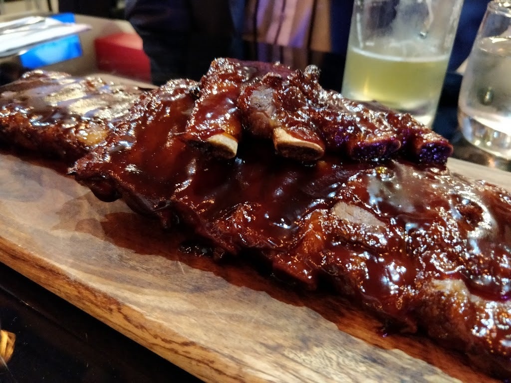 HALF SLAB BBQ RIBS | Cattleman's Burger And Brew